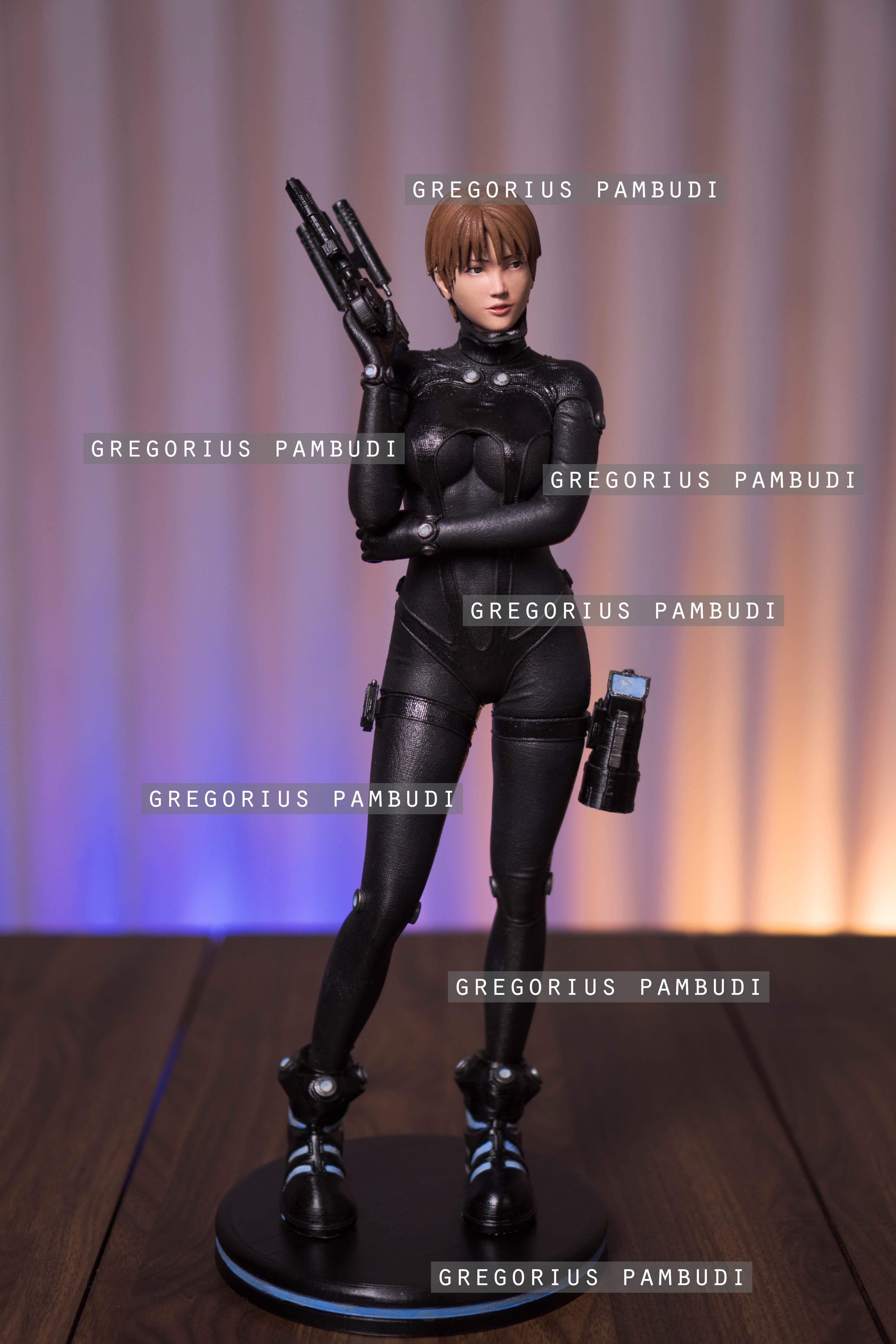 Gantz Kei Kishimoto Fan Art Statue 3d Printable 3D model 3D printable ...