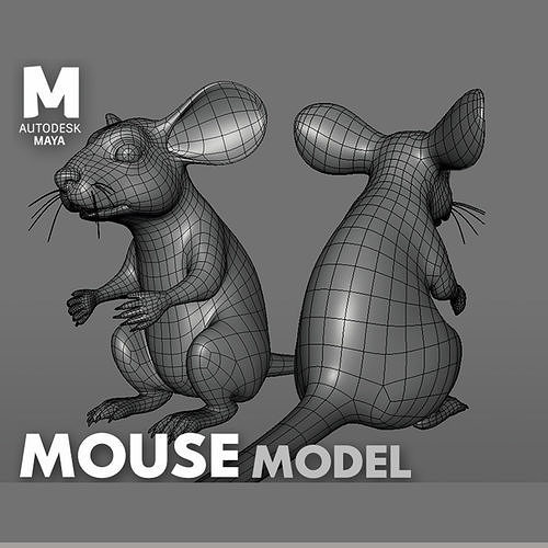 3D model Mouse BaseMesh VR / AR / low-poly | CGTrader