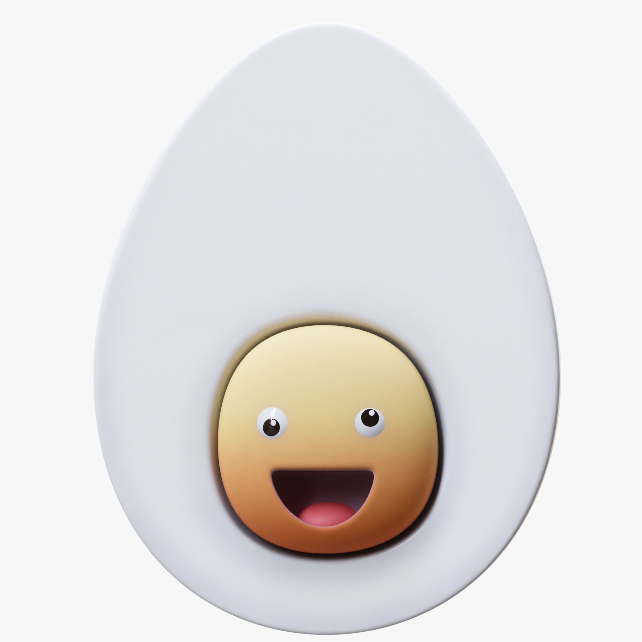 Stylized Egg 3D model | CGTrader
