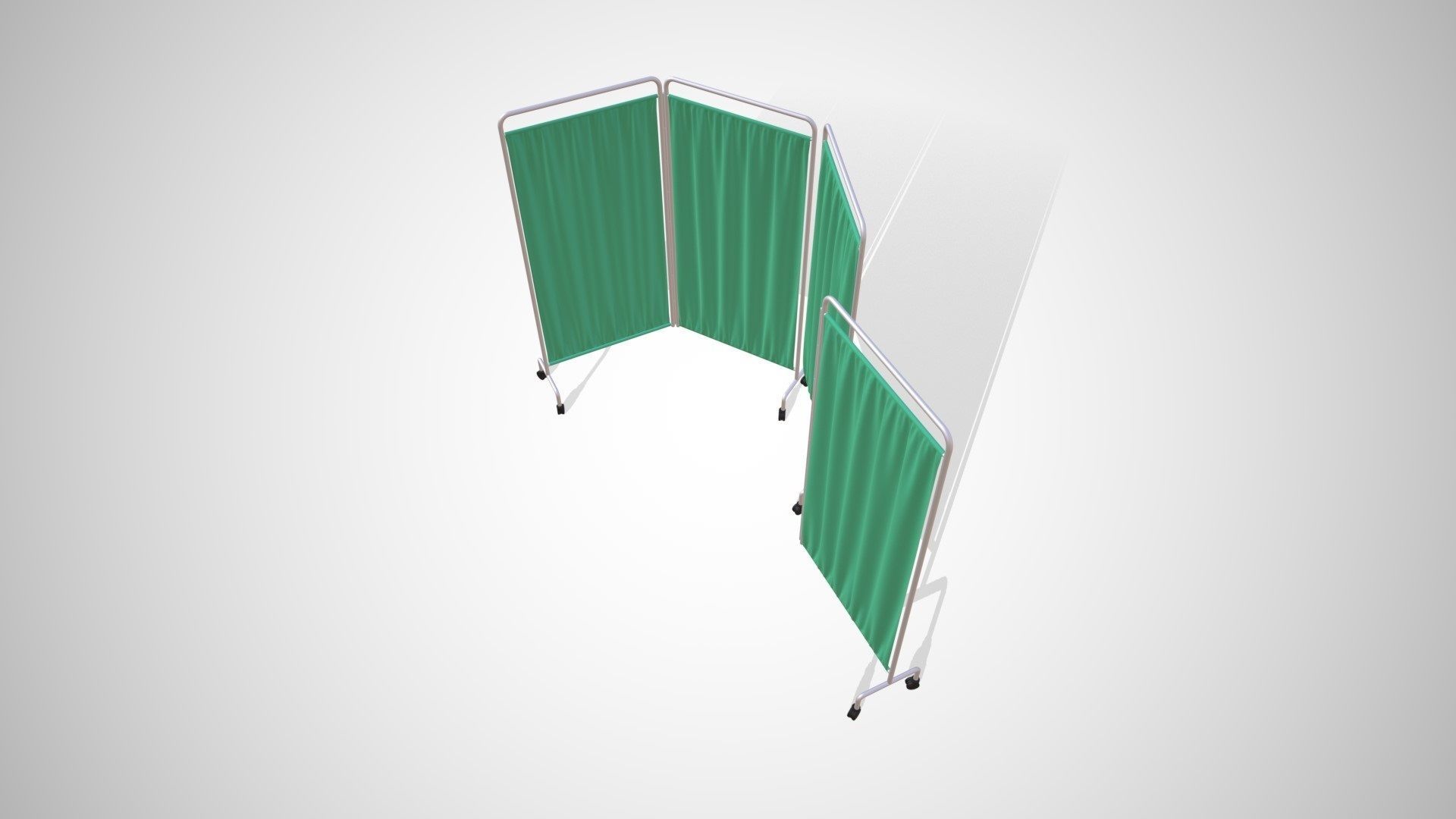 Modular Medical Screen 3d Model 3D model | CGTrader