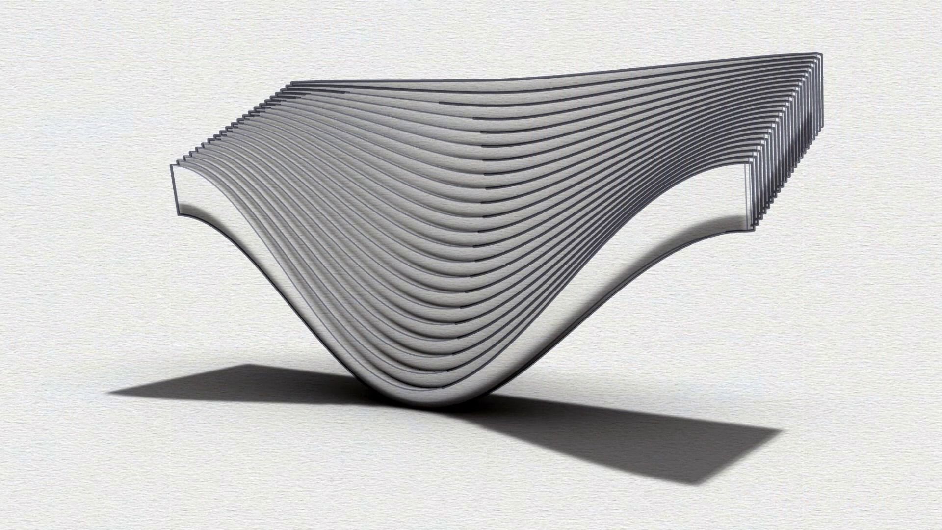 Parametric Staircase Design Grasshopper Rhino 3d Model Download 3d Model Cgtrader