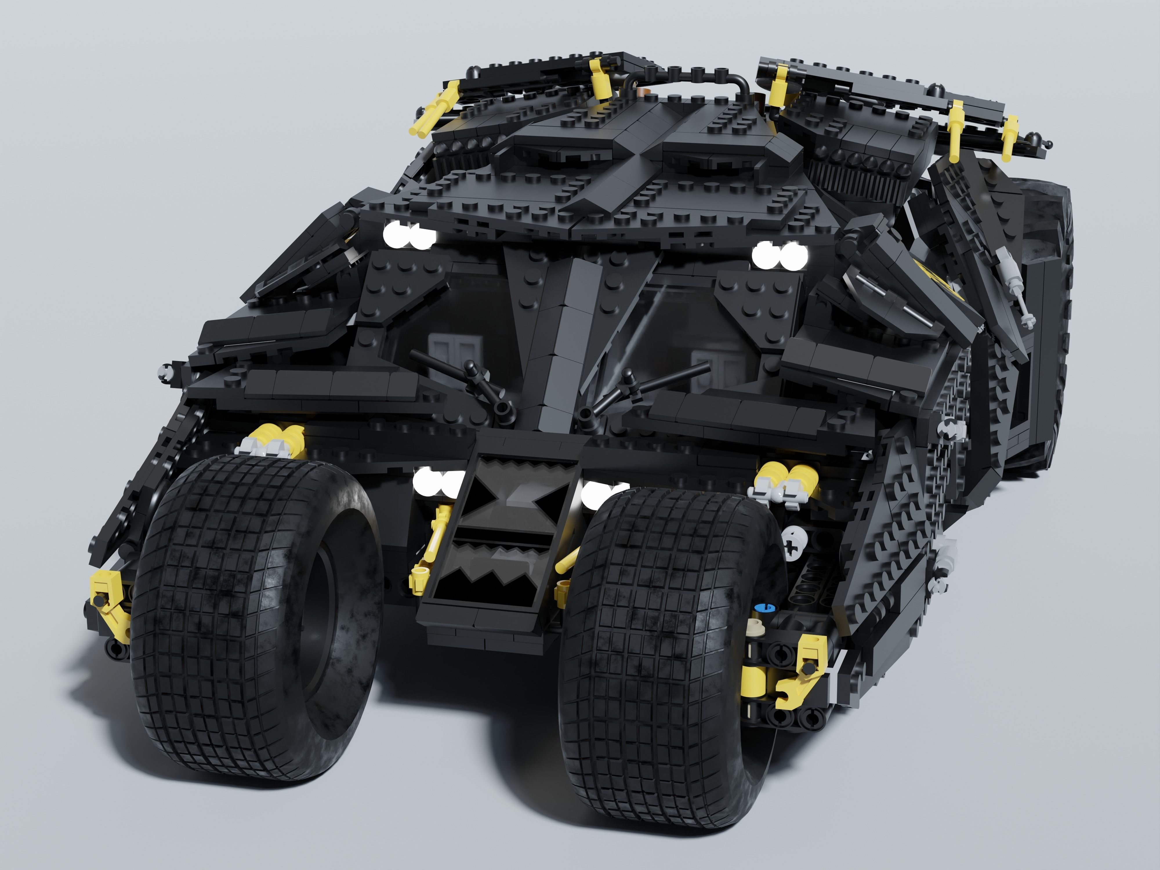 LEGO Batmobile Tumbler 3D model 3D model | CGTrader