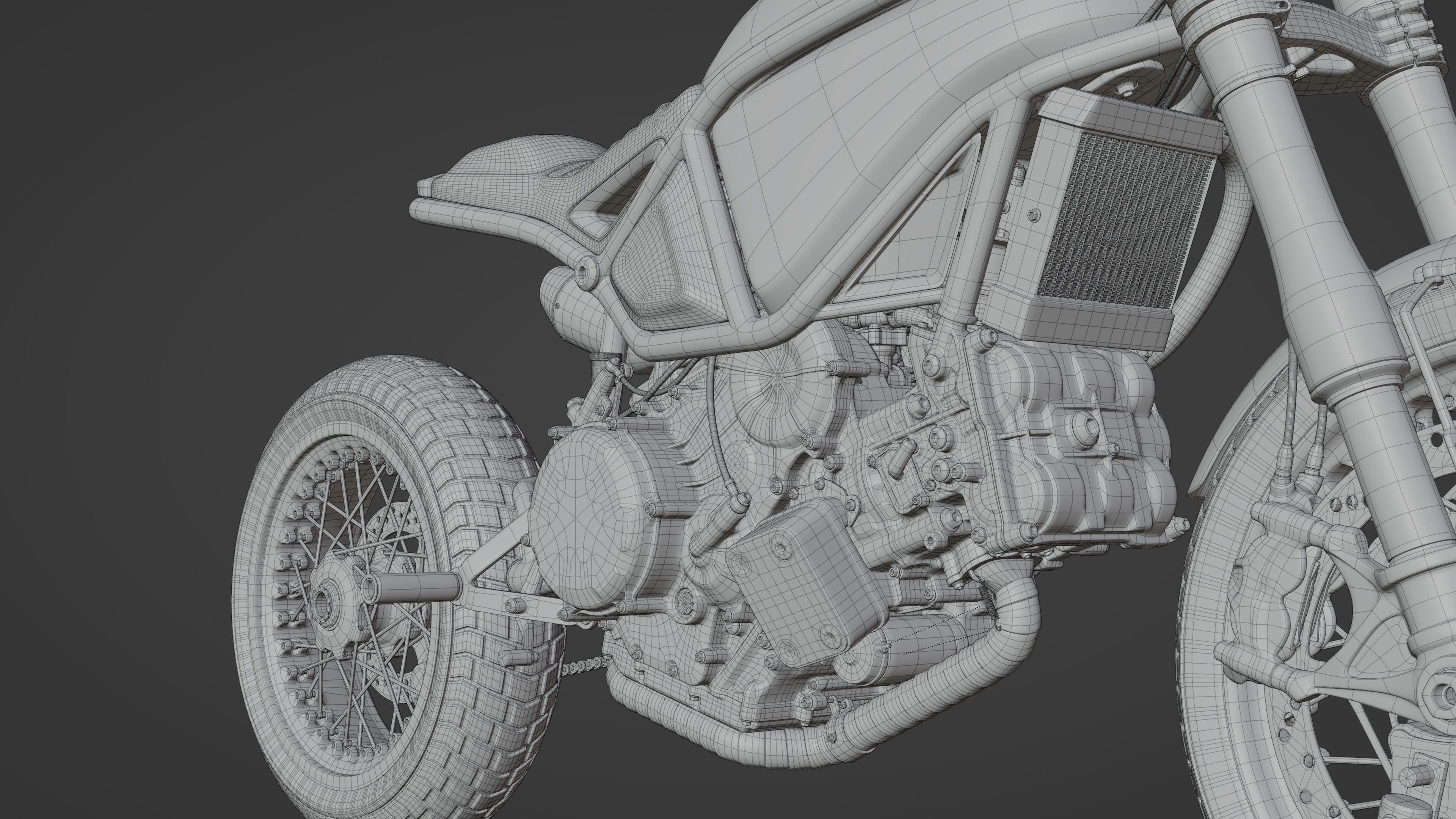 Custom Master Motorcycle 3D model | CGTrader