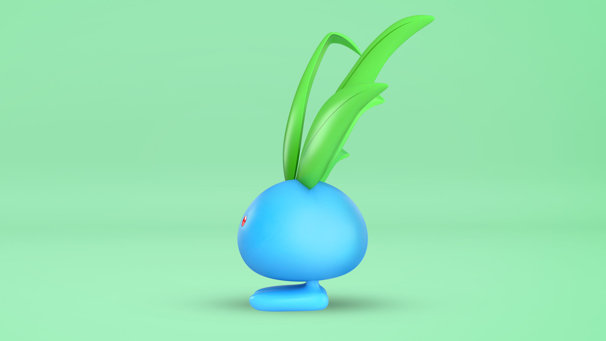 3D model Pokemon Oddish EVOLUTIONS VR / AR / low-poly | CGTrader