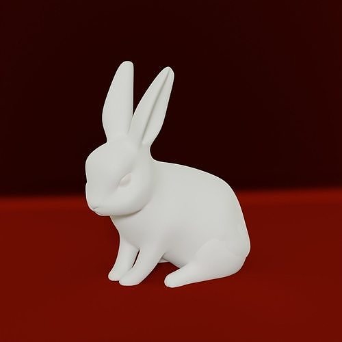 Rabbit free 3D model 3D printable | CGTrader