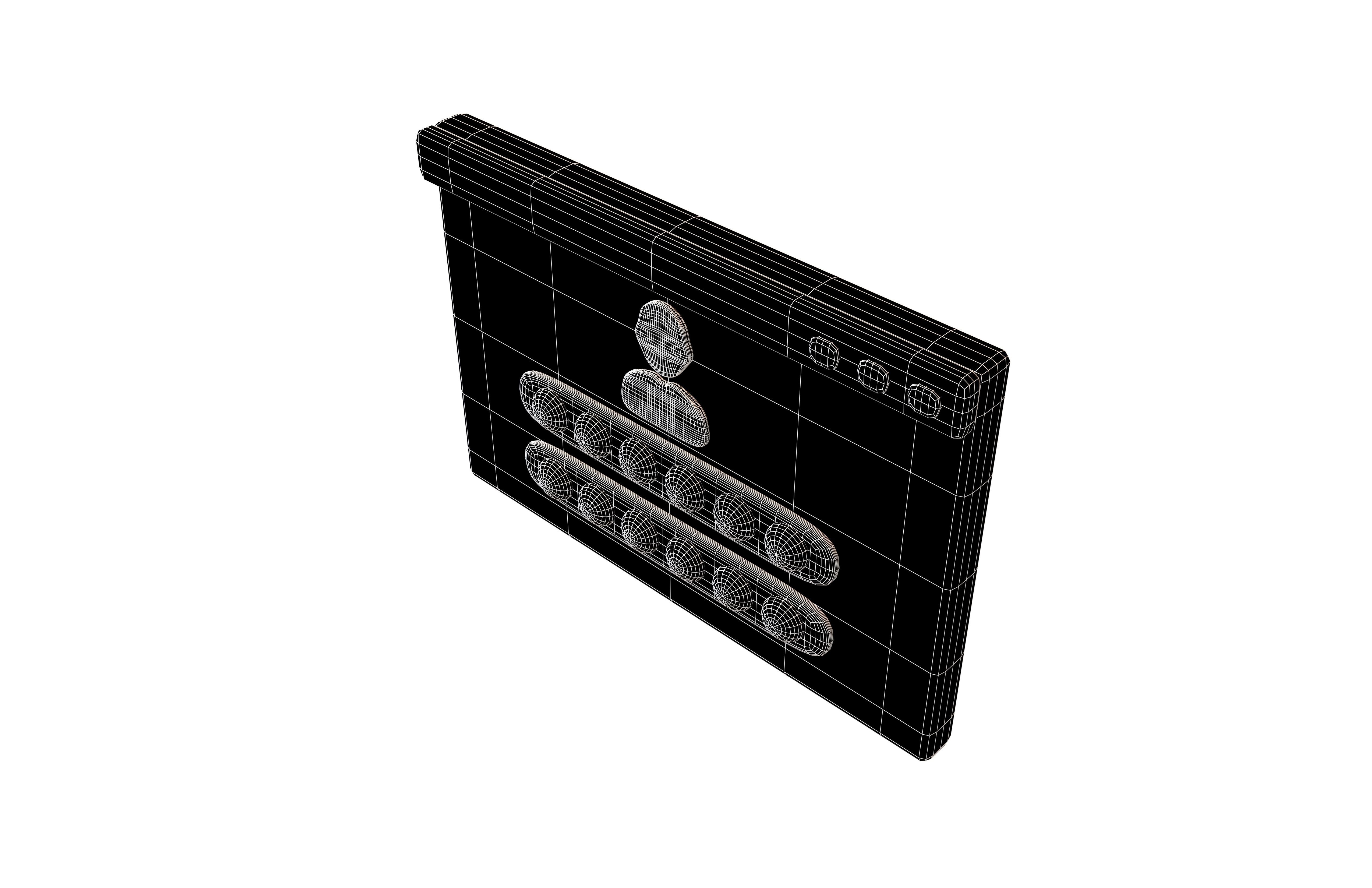 3D model Website Login Correct Password Icon v1 002 VR / AR / low-poly ...