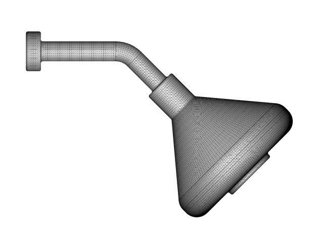 Plastic Luxury Shower Head 3D model | CGTrader