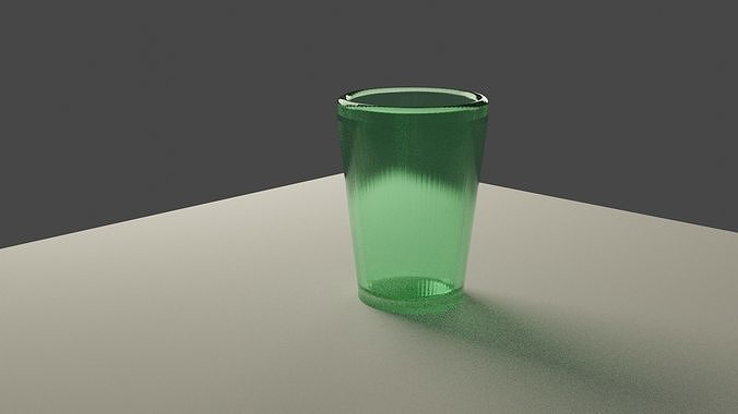 3D model Stakan VR / AR / low-poly | CGTrader