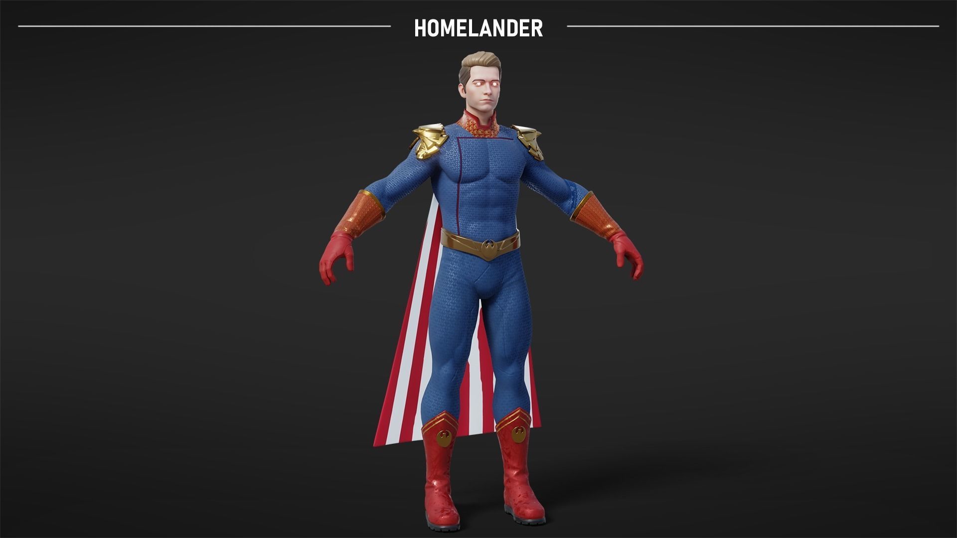 3D model The Homelander VR / AR / low-poly | CGTrader