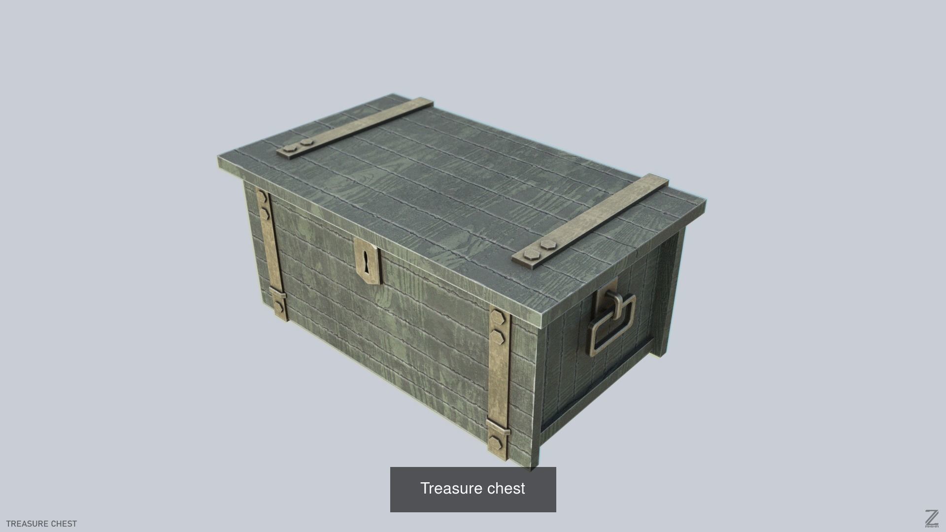 Treasure chest collection VR / AR / low-poly | CGTrader
