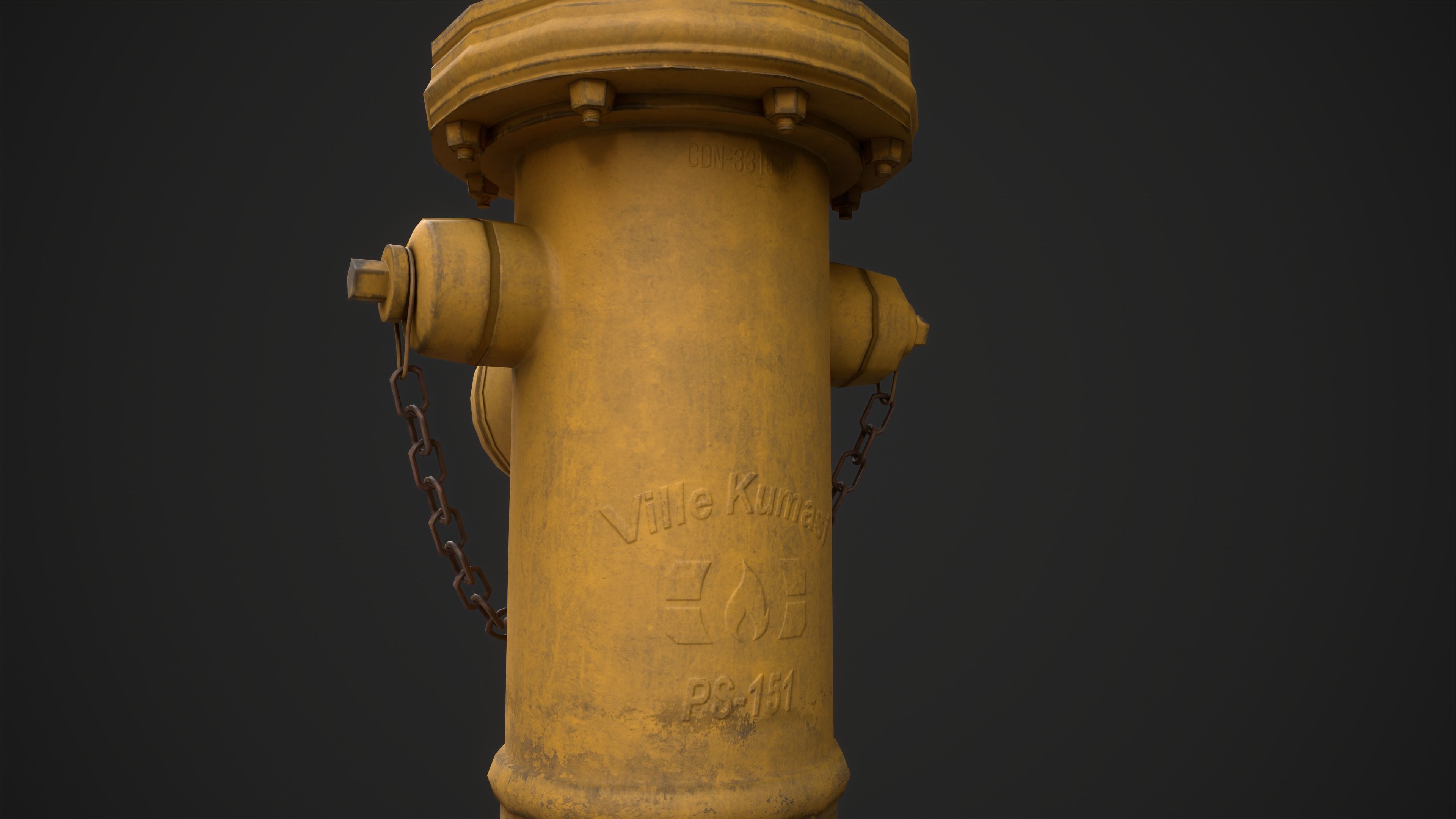 3D model Fire hydrant VR / AR / low-poly | CGTrader