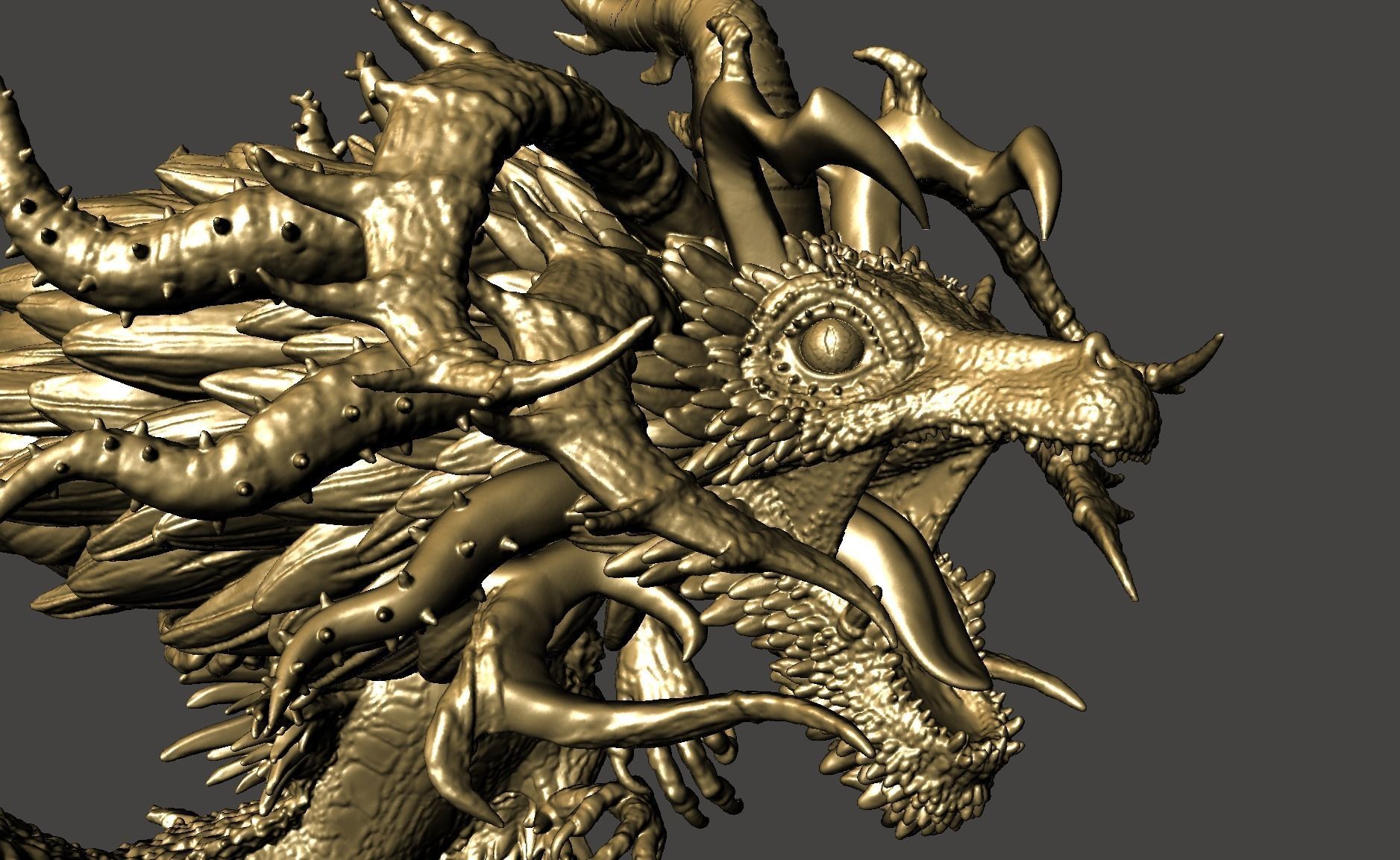 DEMON DRAGON GANON TOTK LEGEND OF ZELDA EXTREME DETAILED STL 3D model ...