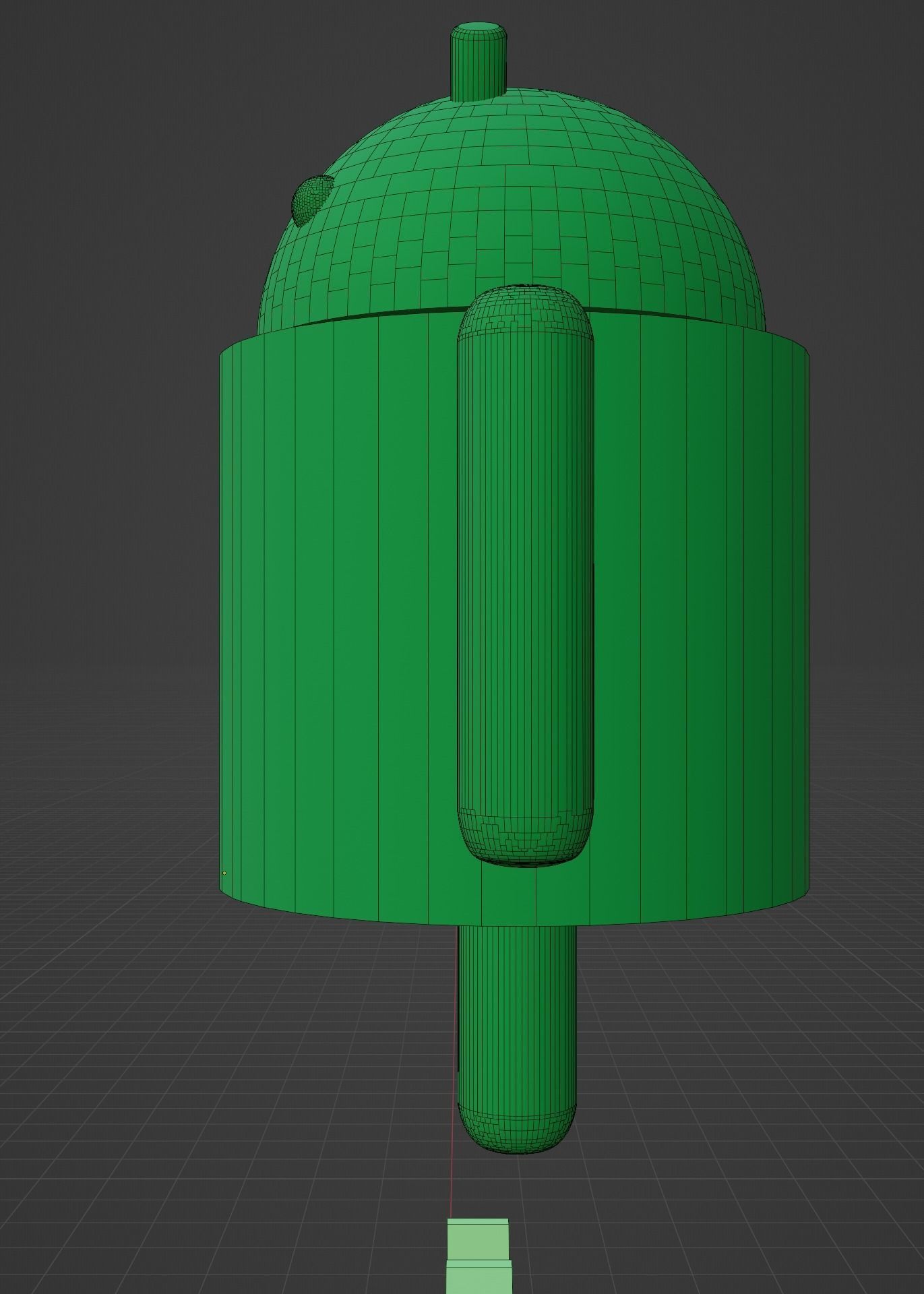 Android Robo Logo 3D model | CGTrader