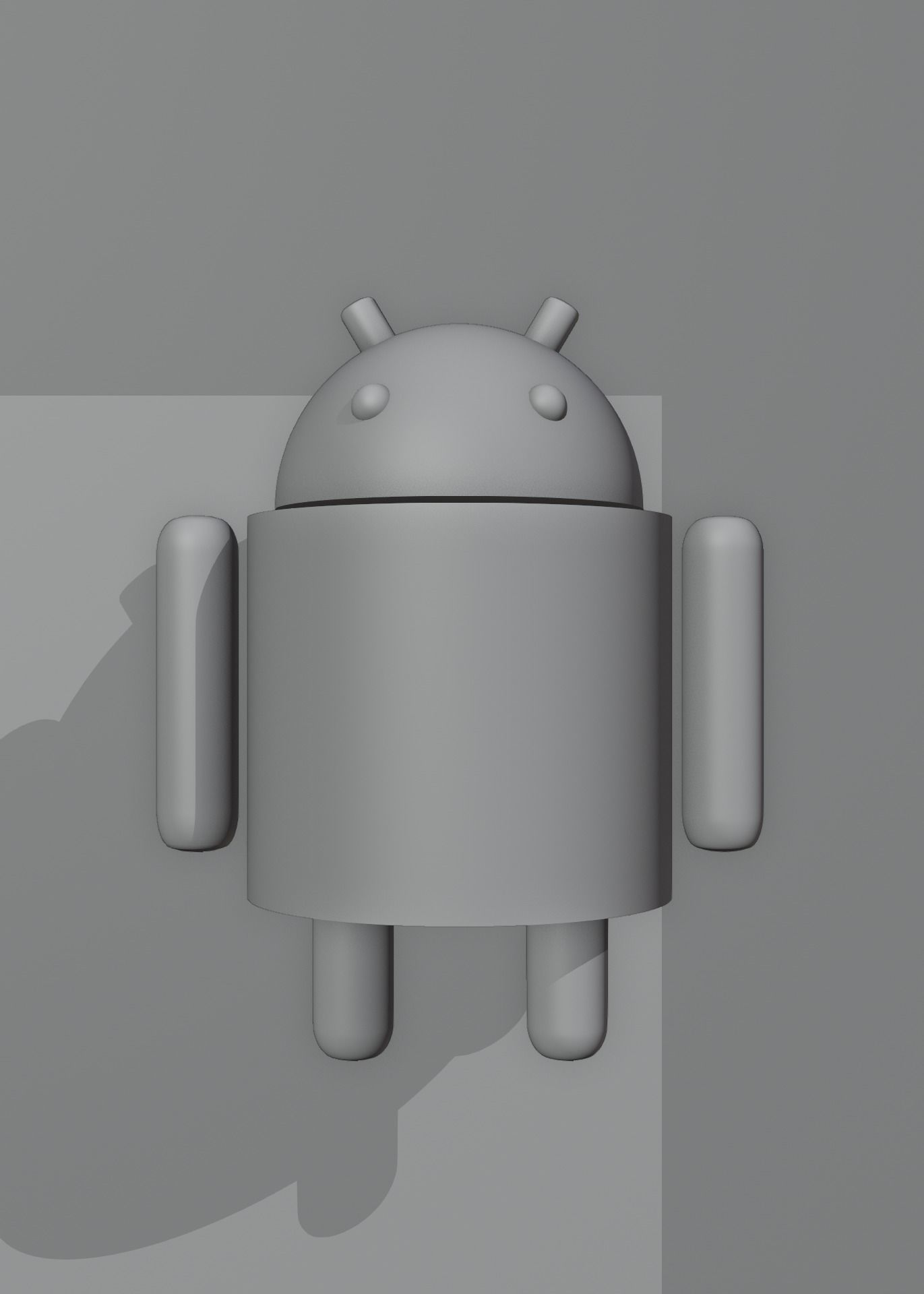 Android Robo Logo 3D model | CGTrader