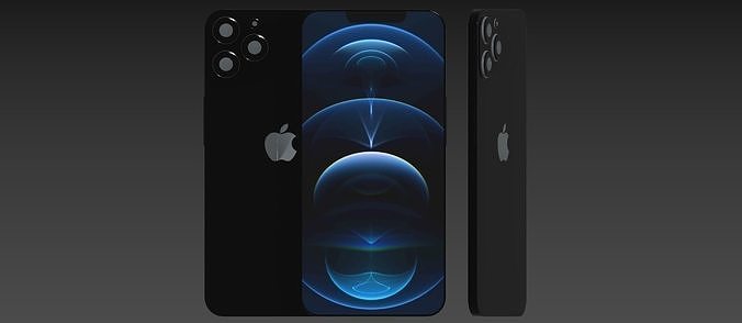 iPhone 12 Pro Max 3D model | CGTrader