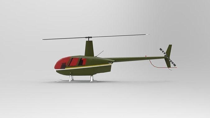 Robinson R66 Turbine 3D model | CGTrader