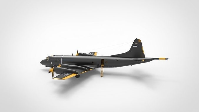 Lockheed P-3 Orion 3D model | CGTrader