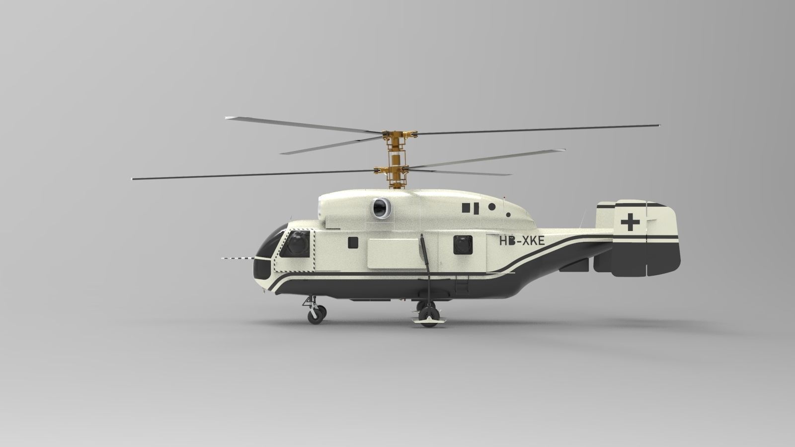 Kamov Ka-32 3D model | CGTrader