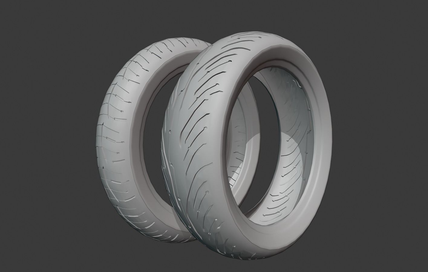 3D model Miche Tire Motorcycle VR / AR / low-poly | CGTrader