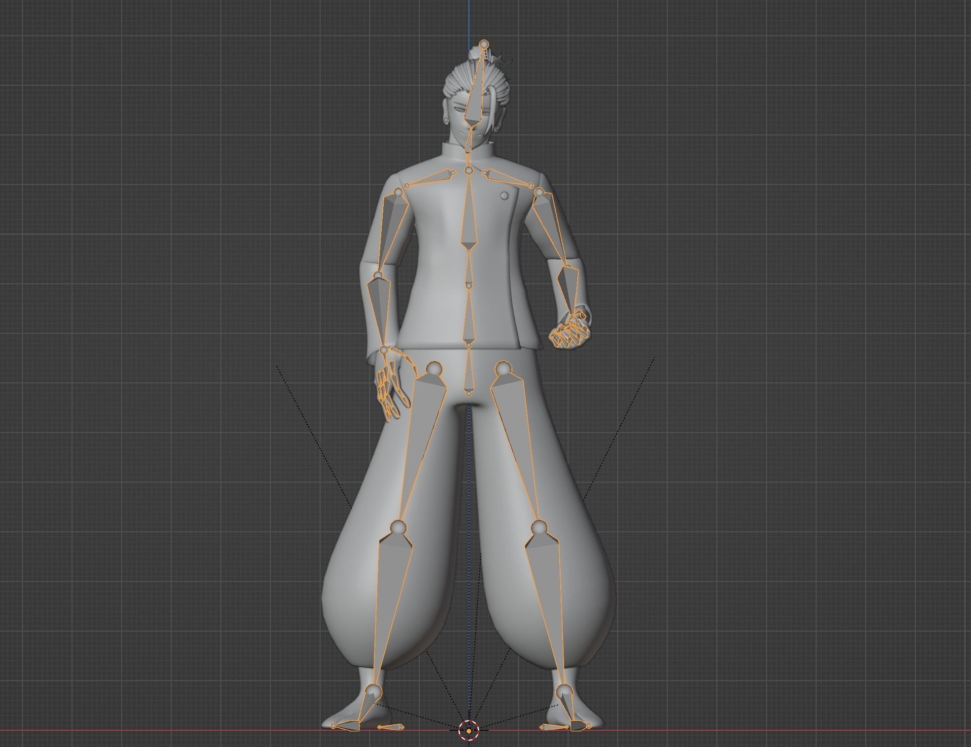 Geto Suguru - Jujutsu Kaisen 3D model rigged | CGTrader