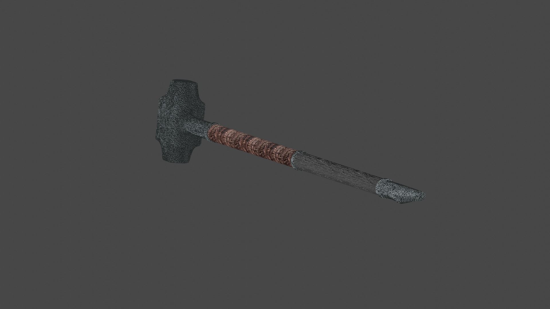 3D model Medieval Sledge Hammer VR / AR / low-poly | CGTrader