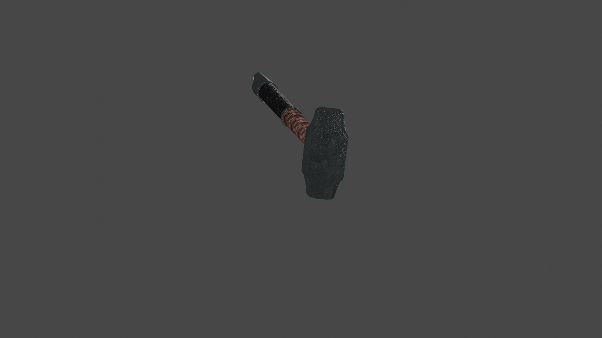3D model Medieval Sledge Hammer VR / AR / low-poly | CGTrader