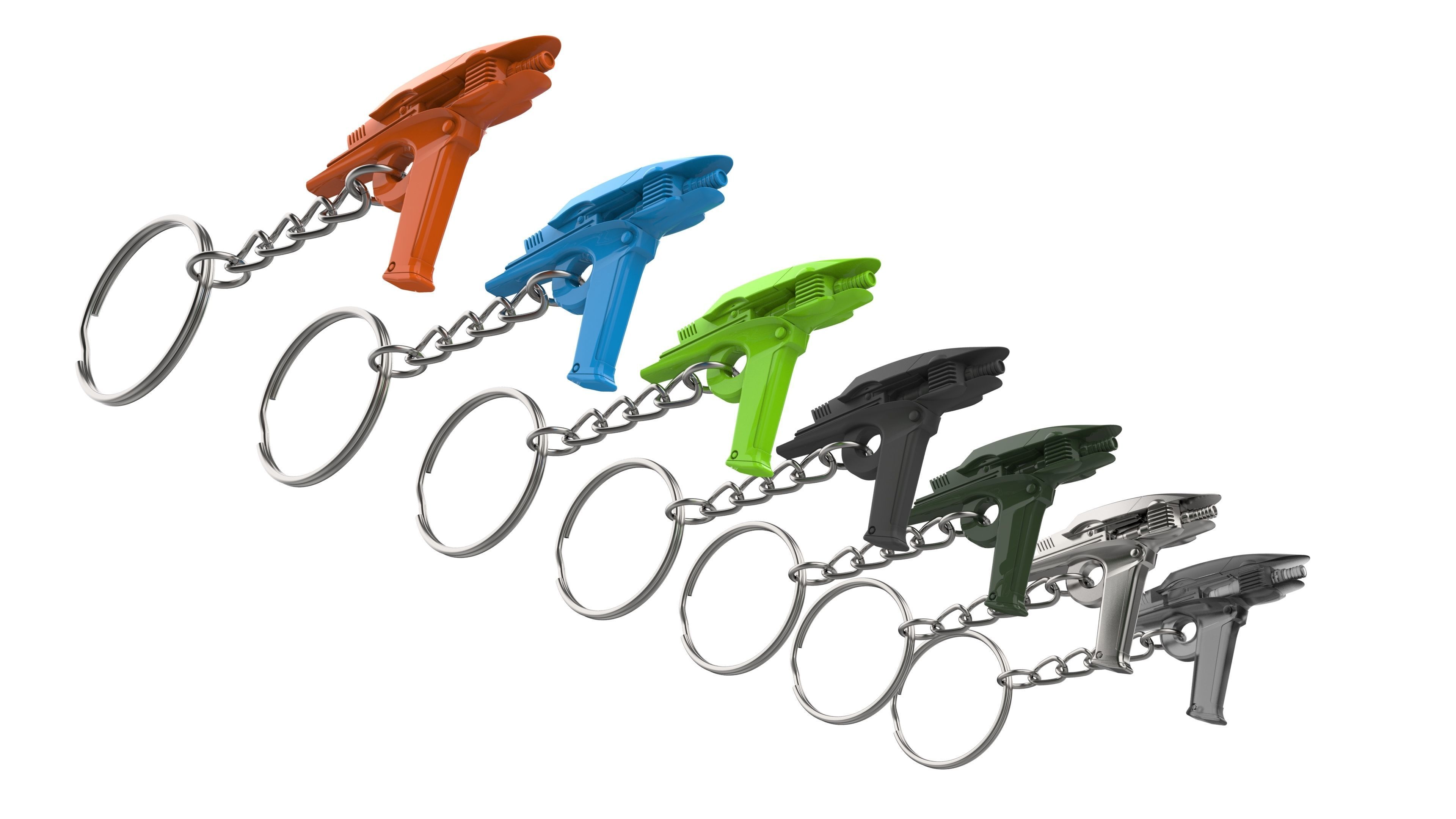 Keychain - Into Darkness Phaser - Star Trek - Printable - STL 3D model ...