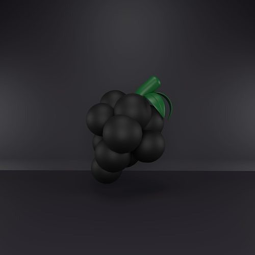 3D model grape VR / AR / low-poly | CGTrader