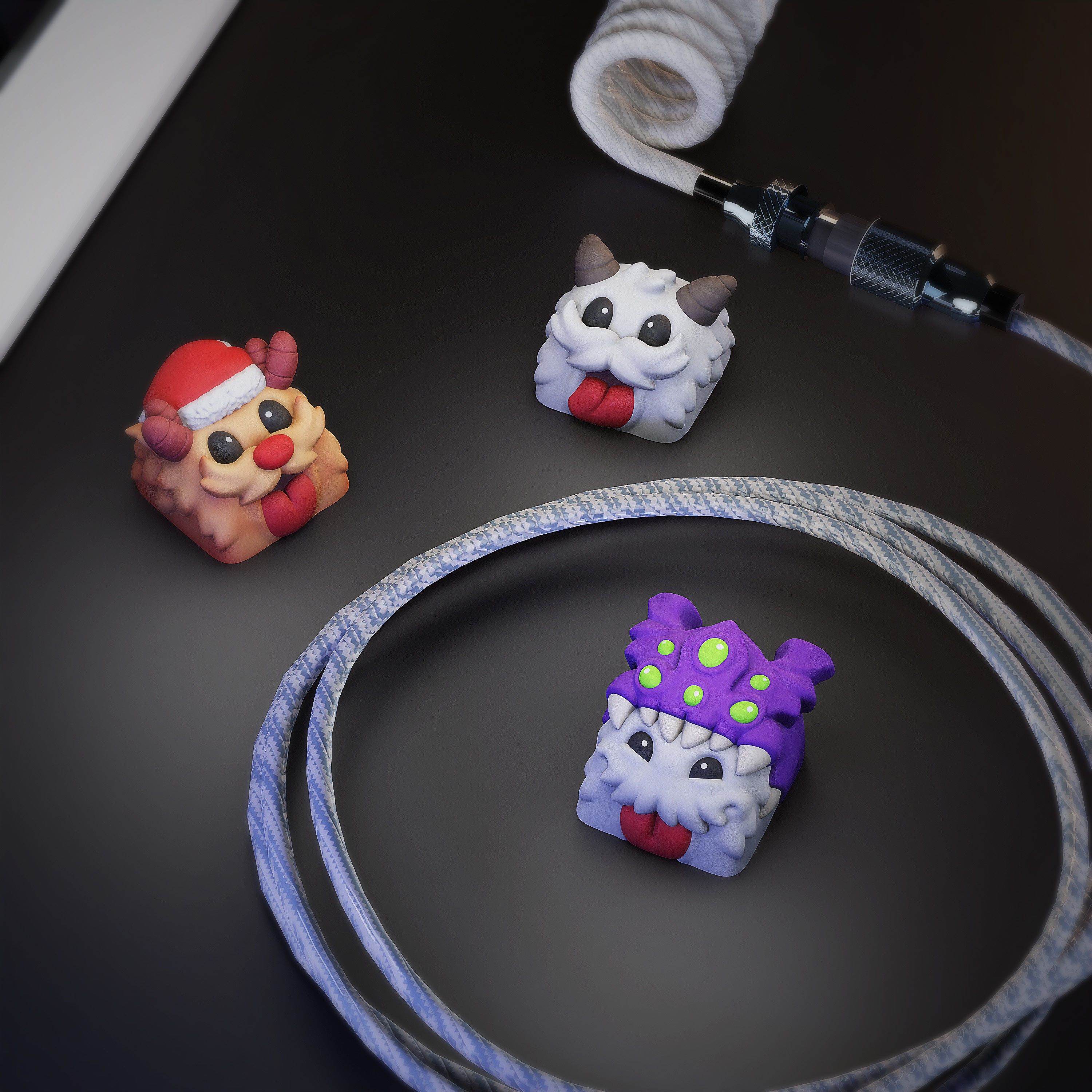 Poros Lol Keycaps Vol I - Mechanical Keyboard 3D model 3D printable ...