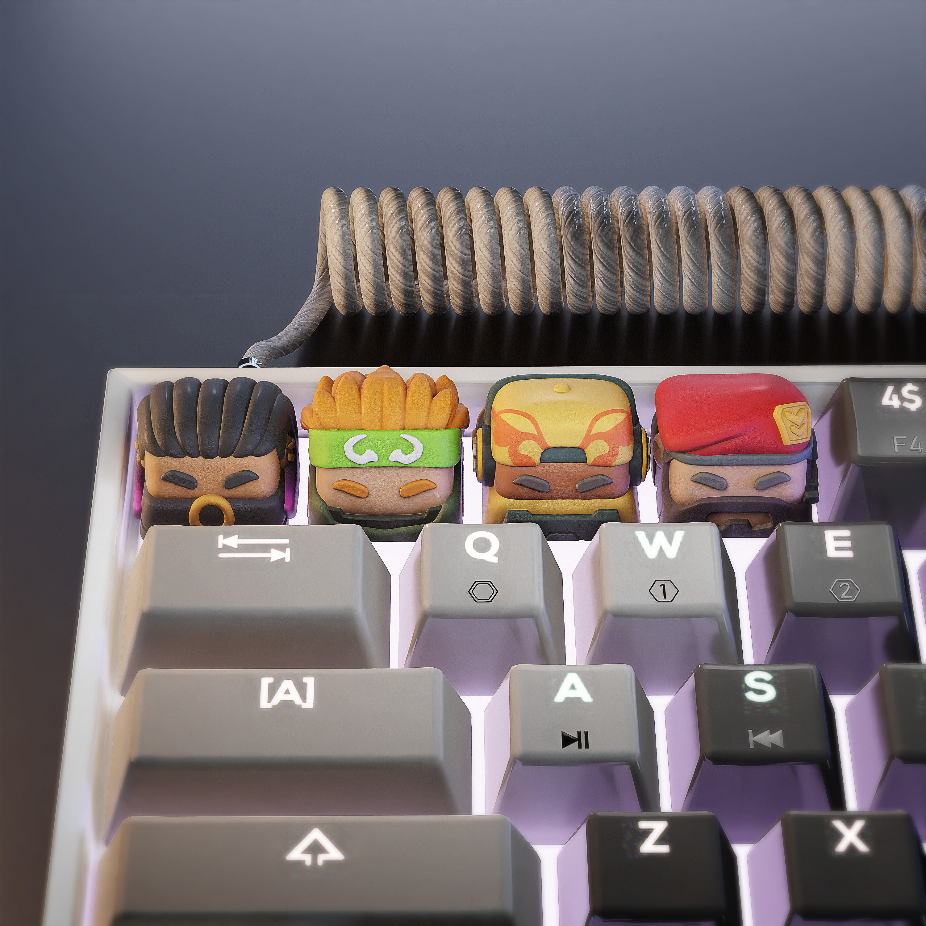 Valorant Keycaps Vol II - Mechanical Keyboard 3D model 3D printable ...
