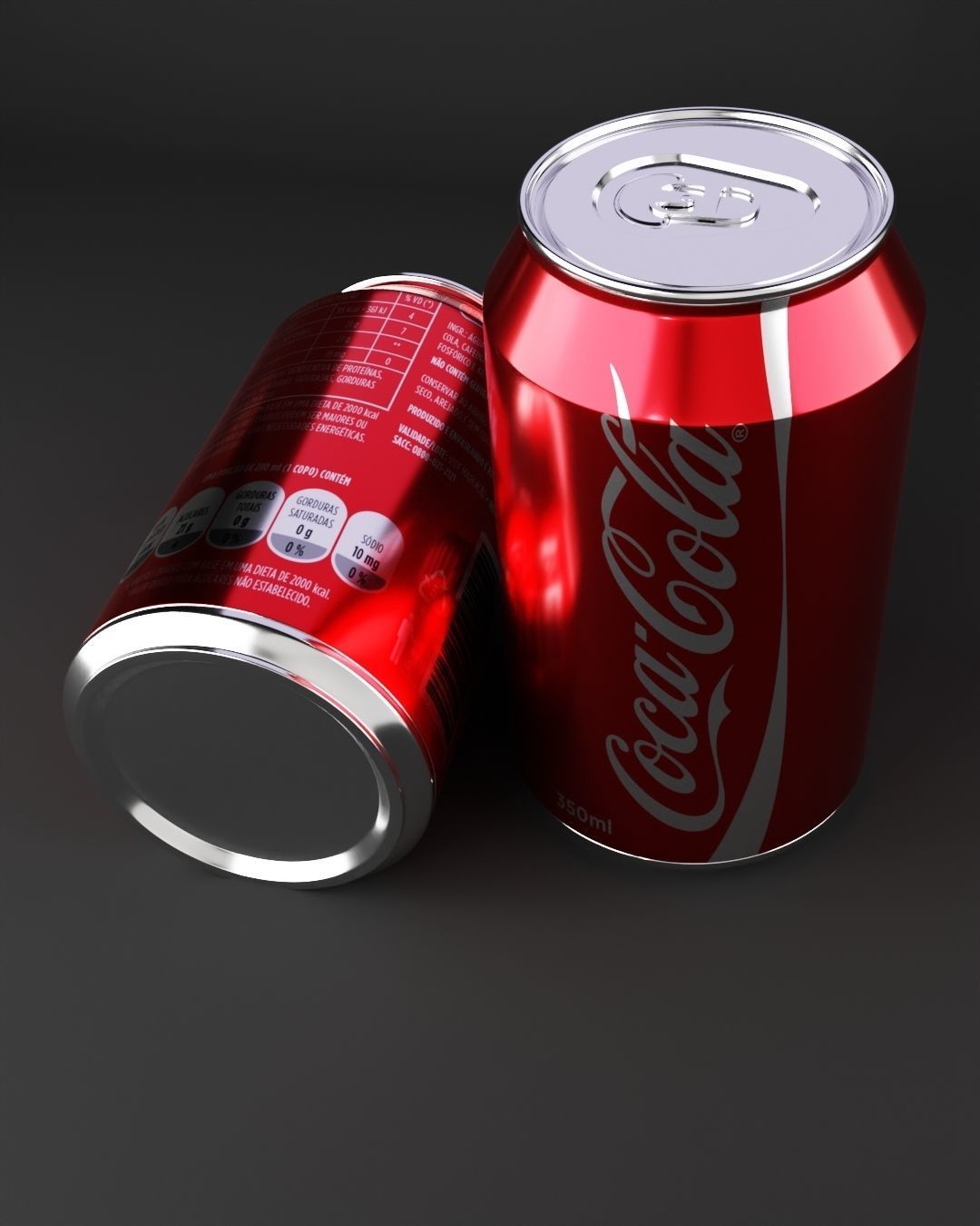 Modela lata bebida 3D model | CGTrader