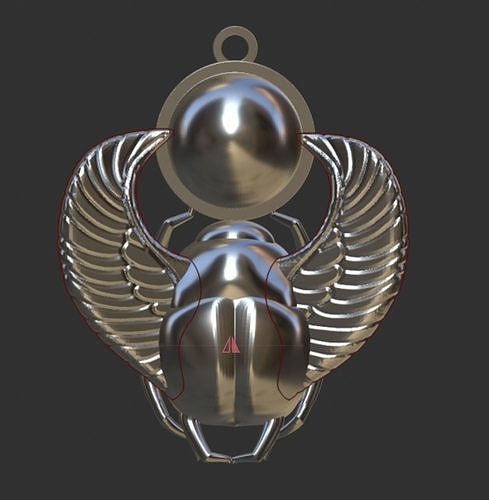 Scarab 3D model 3D printable | CGTrader