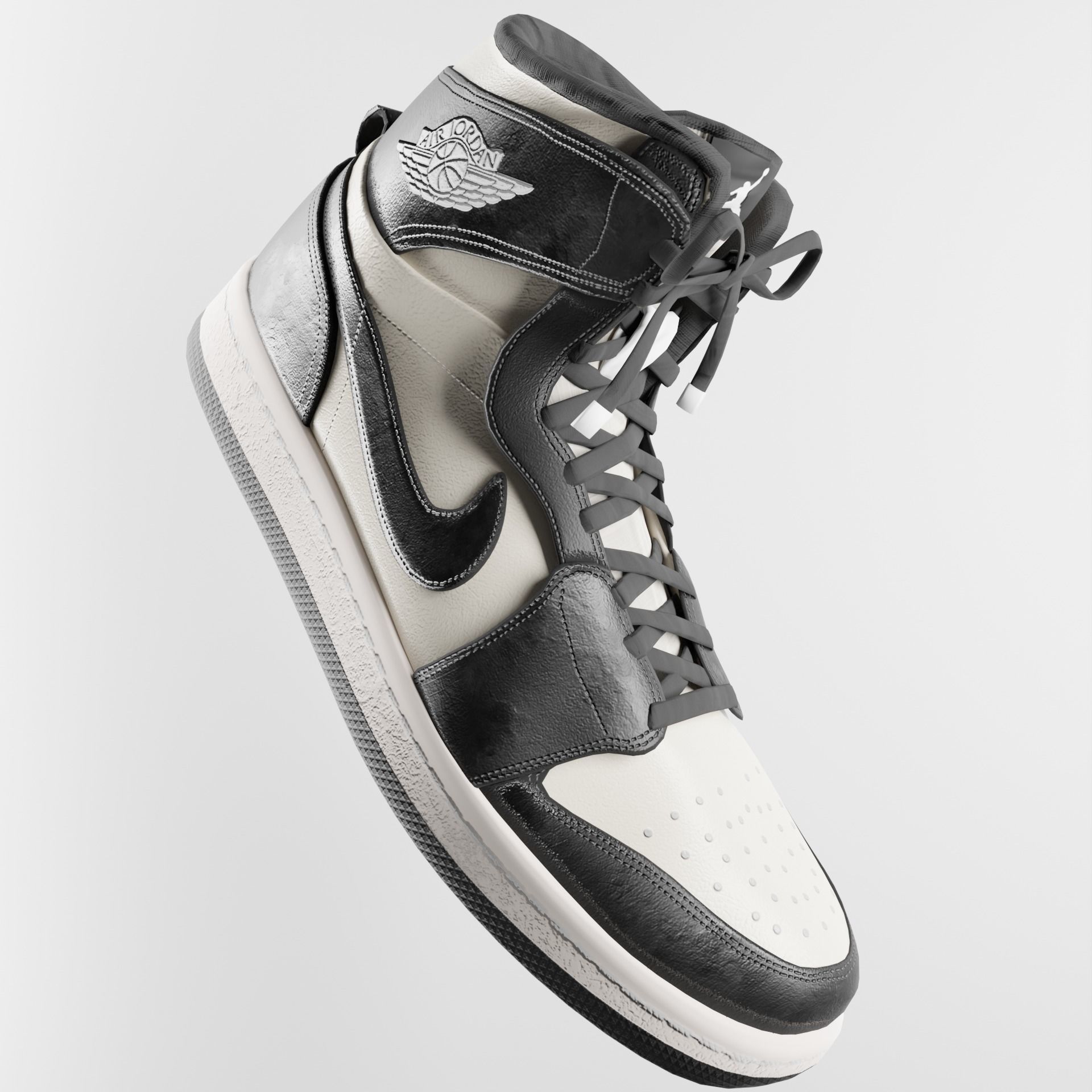 3D realistic jordans shot made in blender 3D model | CGTrader