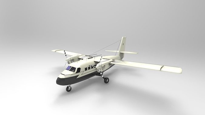 DHC-6 Twin Otter 3D model | CGTrader