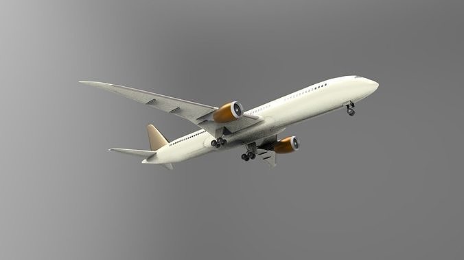 Boeing 787-9 3D model | CGTrader