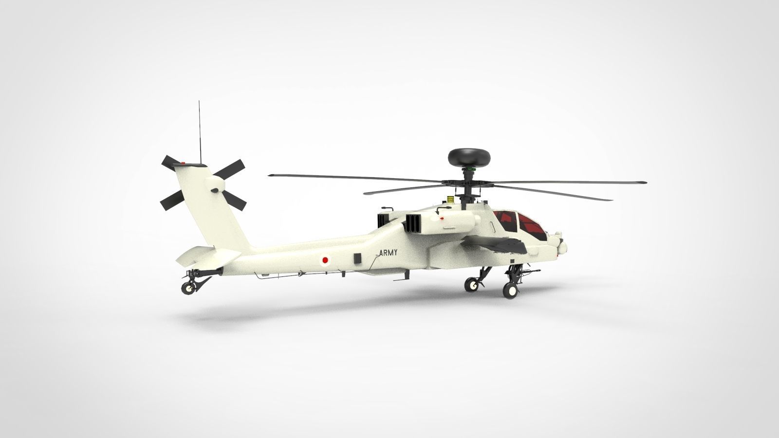 AH-64 Apache 3D model | CGTrader