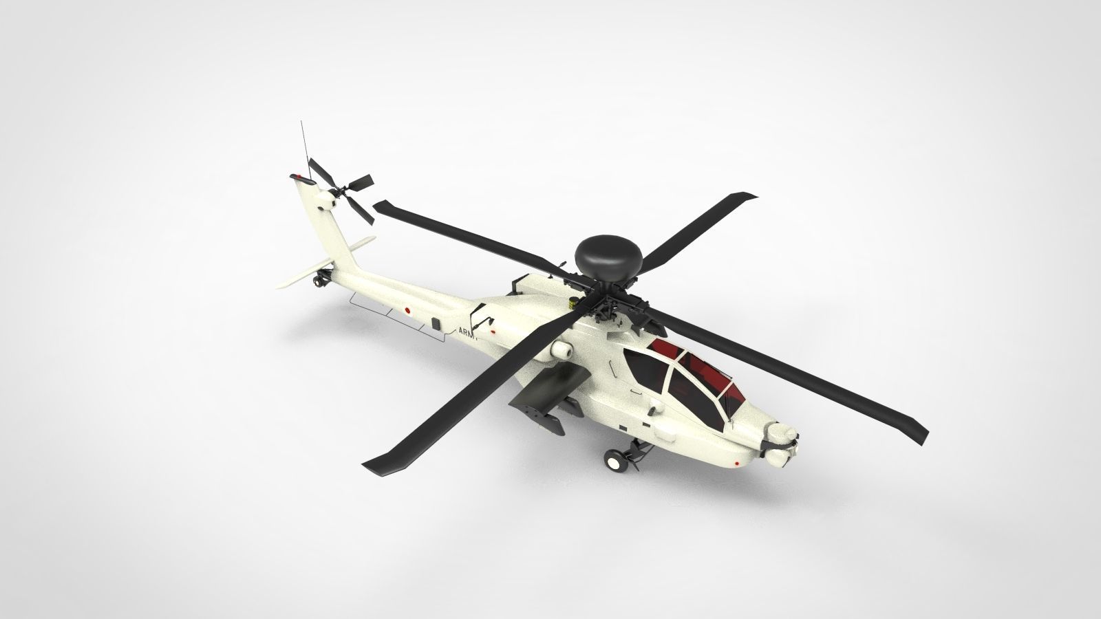 AH-64 Apache 3D model | CGTrader