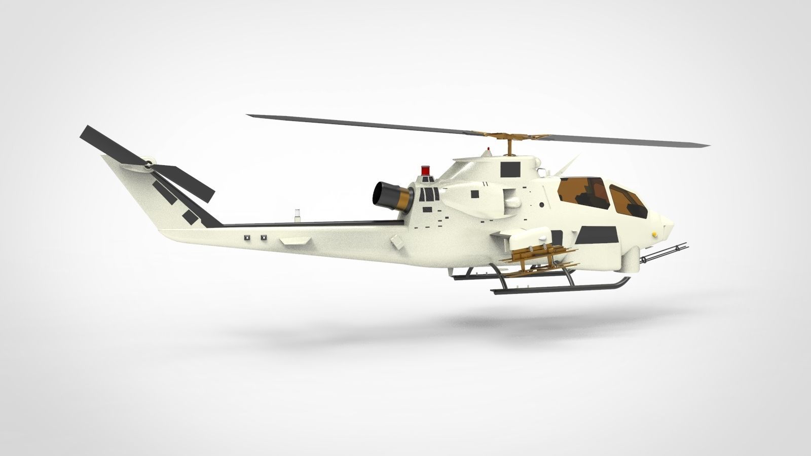 AH-1 Cobra 3D model | CGTrader