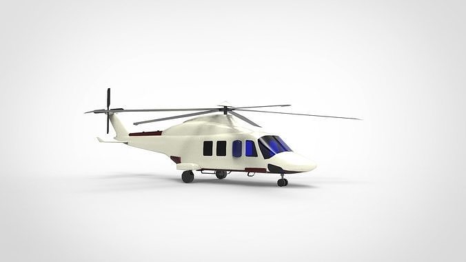 AgustaWestland AW139 3D model | CGTrader