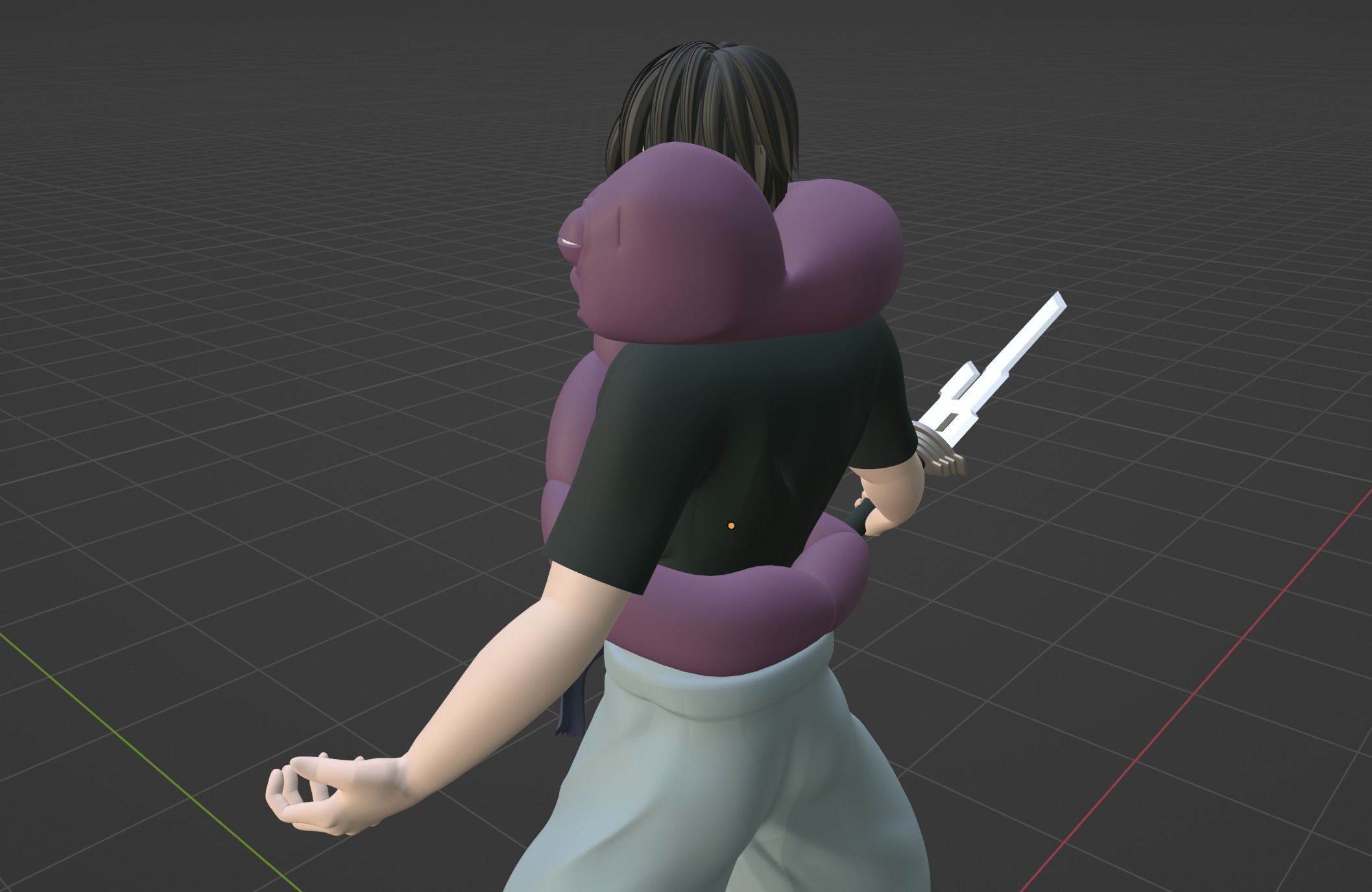 Toji Fushiguro - Jujutsu Kaisen 3D model rigged | CGTrader