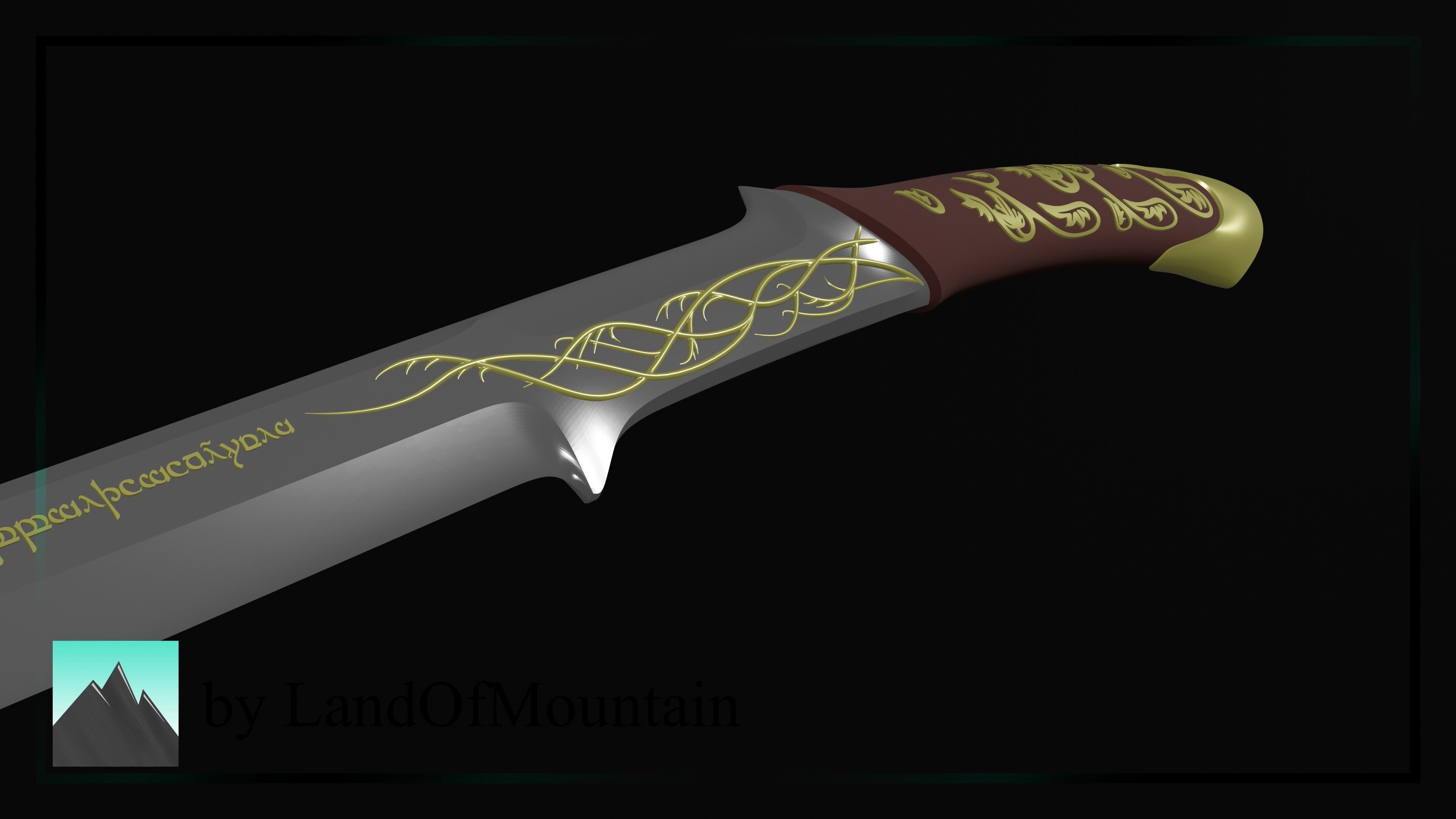 Lord of the Rings - Hadhafang 3D model 3D printable | CGTrader