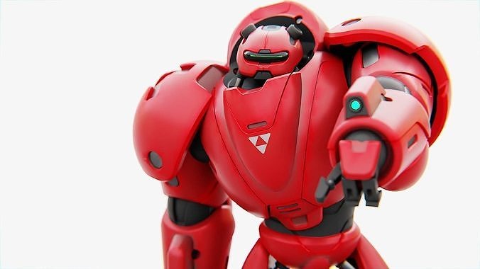 COMBAT DROID M-5000 RIGGED 3D model rigged | CGTrader