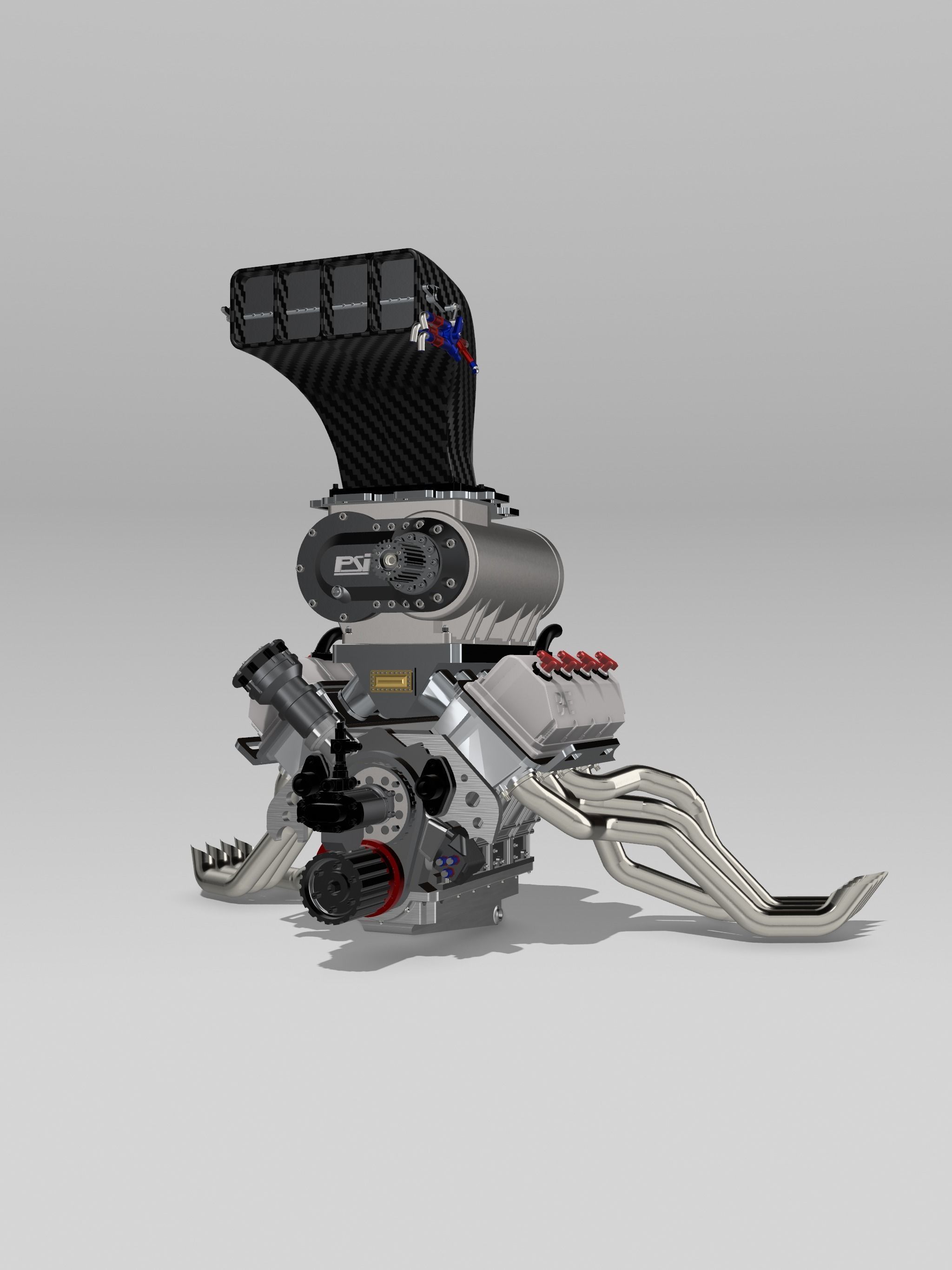 PSI Blown Hemi Gen 2 complete for Promod 3D model 3D printable | CGTrader