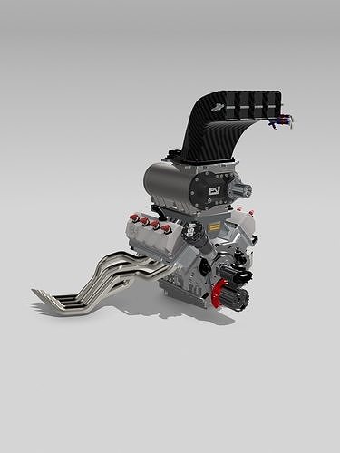 PSI Blown Hemi Gen 2 complete for Promod 3D model 3D printable | CGTrader