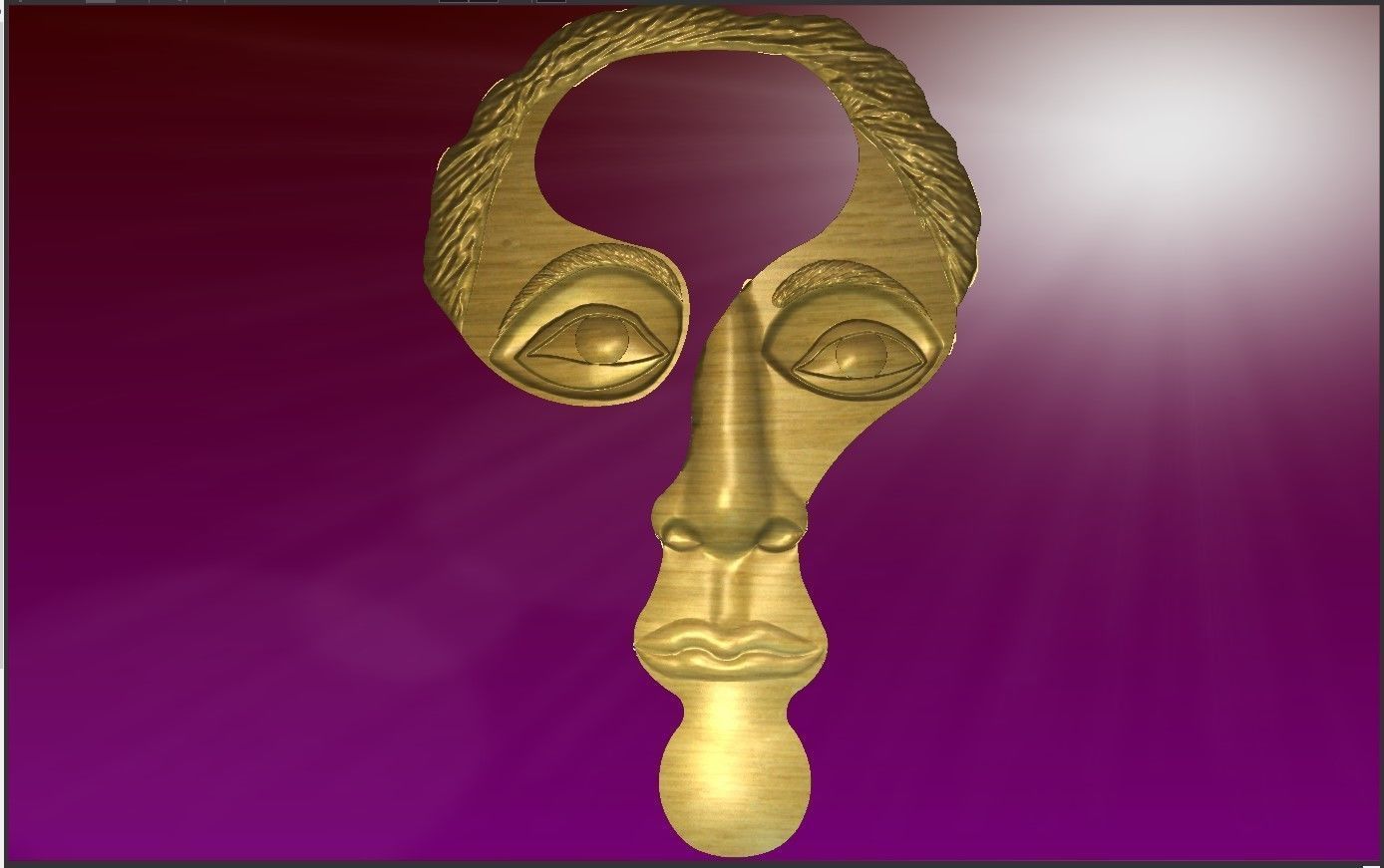 HUMAN FACE 3D model | CGTrader