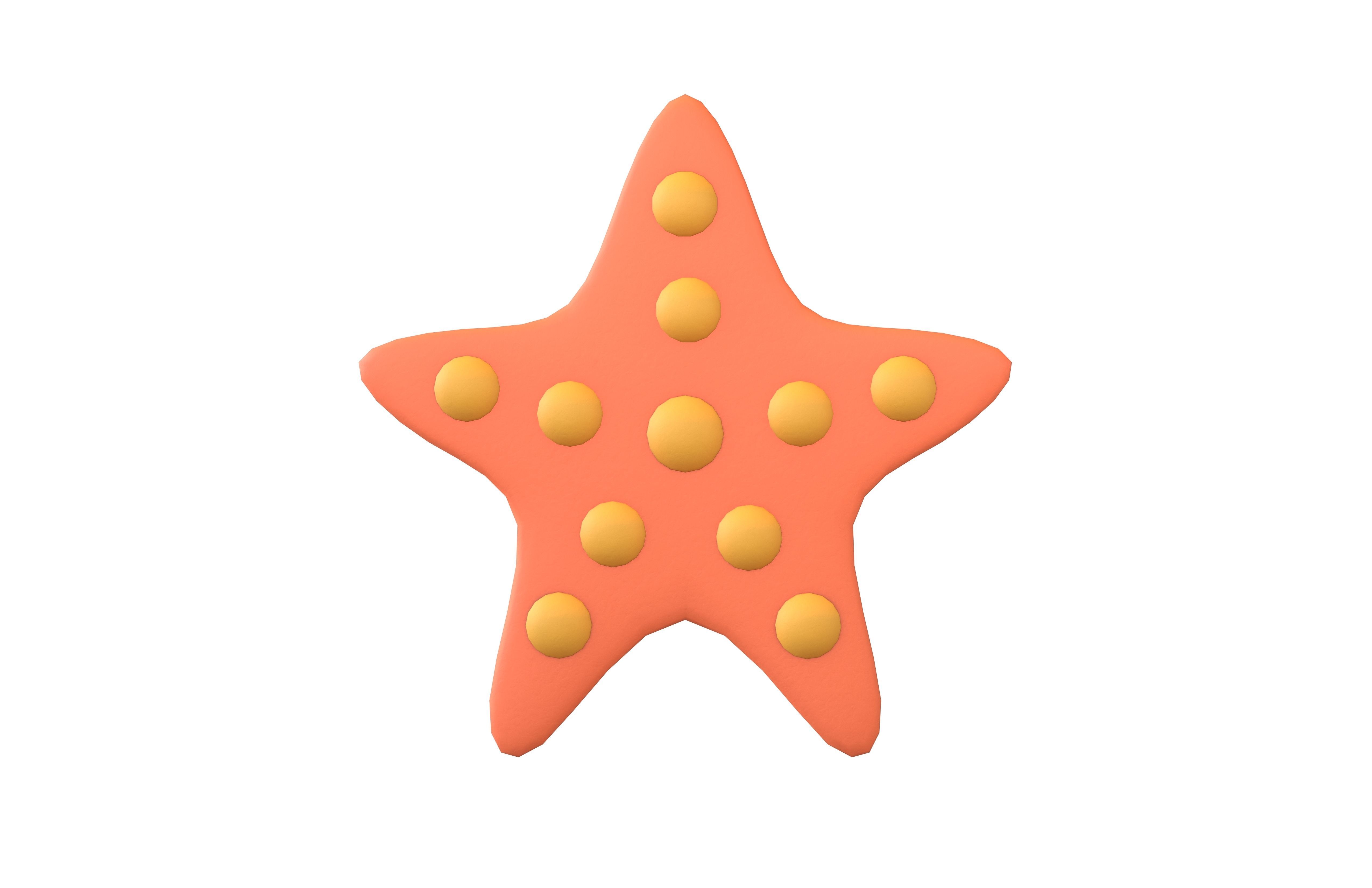 3D model Starfish V1 005 VR / AR / low-poly | CGTrader