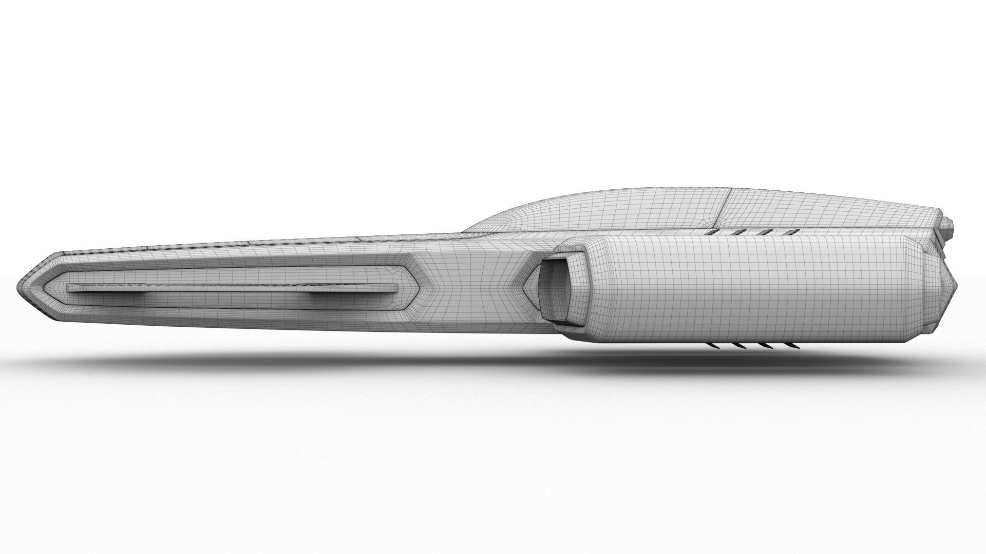 Racing Spaceship Antares 3D model | CGTrader