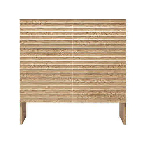 Rows Highboard with Doors by Moroso 3D model | CGTrader