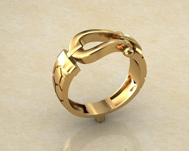 gold ring 3D model | CGTrader