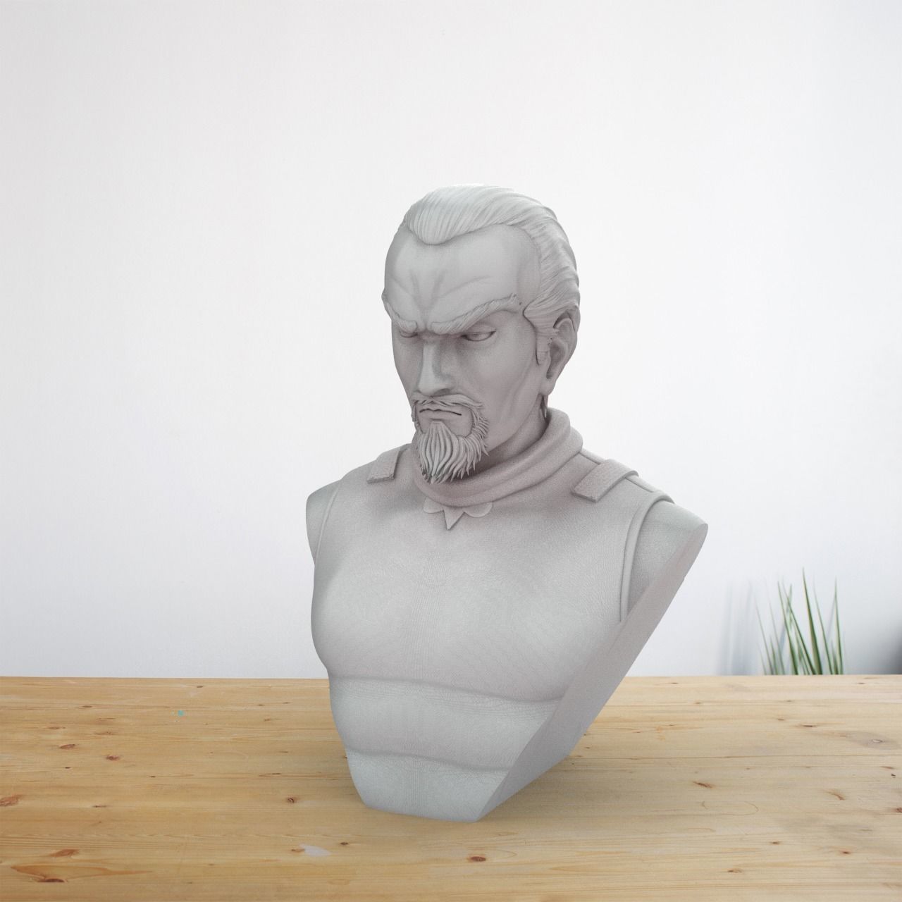 Vinland Saga Askeladd bust 3D model 3D printable | CGTrader